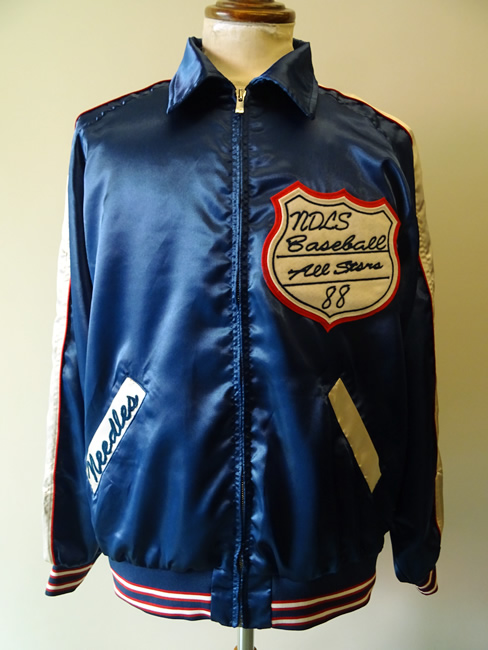 福岡・SUPLEX（スープレックス）／NEEDLES（ニードルズ） STADIUM JACKET - POLY SATEEN