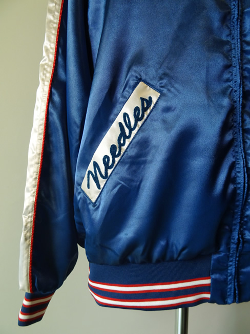 福岡・SUPLEX（スープレックス）／NEEDLES（ニードルズ） STADIUM JACKET - POLY SATEEN