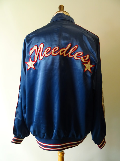 福岡・SUPLEX（スープレックス）／NEEDLES（ニードルズ） STADIUM JACKET - POLY SATEEN